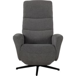 Duo Collection Relaxsessel &raquo;Genua&laquo; 1 Stk. tlg. mit 2 Motoren elektrisch verstellbar, drehbar grau 100% Polyester Webstoff, Integrierte Fu&szlig;st&uuml;tze 