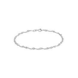 Amor Armband &raquo;2016541&laquo; silber 19cm, Silber 925 (Sterlingsilber)