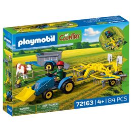 Playmobil Konstruktions-Spielset &raquo;Kleiner Traktor mit Heuschwader (72163), Country&laquo; Made in Europe bunt Einheitsgr&ouml;&szlig;e Konstruktions-Spielset