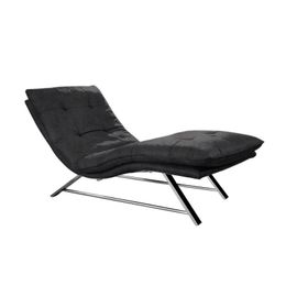 W.Schillig Relaxliege &raquo;daily dreams&laquo; in Waffelkissen-Optik, wahlweise mit Motor, Kufengestell, in 2 Breiten grau Stoff S37 (100% Polyester) B/H/T: 