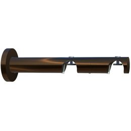Indeko Kombitr&auml;ger &Oslash; 20 mm f&uuml;r Vorhangstangen und Innenlaufsysteme braun &Oslash; 2cm, 1 l&auml;ufig