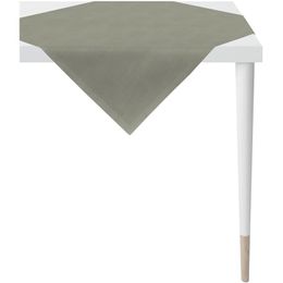 Apelt Mitteldecke &raquo;Apart, LOFT STYLE&laquo; UNI-BASIC grau Polyester B/L: 100cm x 100cm, 1 Stk., quadratisch