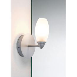 Paulmann Wandleuchte &raquo;Carina&laquo; G9 1 Stk. G9 wei&szlig; 1, &Oslash; 10,5cm H: 15,7cm, 1 Stk.