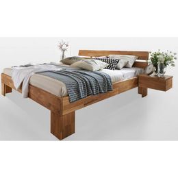Home Affaire Nachtkonsole &raquo;Tommy FSC-zertifiziertes Massivholz In hochwertiger Verarbeitung&laquo; Set, 2 Nachtkonsolen, Massivholz, Skandinavisches Design,
