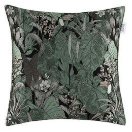 Sch&ouml;ner Wohnen Kollektion SCH&Ouml;NER WOHNEN-Kollektion Dekokissen &raquo;Toucan&laquo; mit gl&auml;nzenden Highlights gr&uuml;n Obermaterial: 100% Polyester B/L: 45cm x 45cm, 1 Stk.