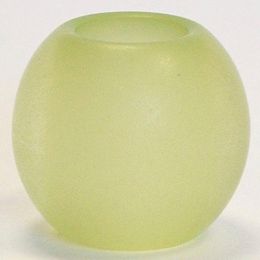 Kutti Gardinenbefestigungen Ersatzteile &raquo;Acrylkugel, Schlaufenkugel, &Oslash; 25 mm&laquo; Deko f&uuml;r Raffrollos und Scheibengardinen gr&uuml;n Acryl &Oslash; 25cm, 10 Stk.