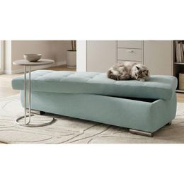 OTTO home Hocker &raquo;Torrnby, 161 cm breit, extra gro&szlig; mit gro&szlig;em Staufach&laquo; aus Luxus-Microfaser oder haustierfreundlichem Pet Friendly Bezug 100% 