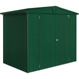 BioHort Ger&auml;tehaus &raquo;Europa Gr. 3, verschiedene Farben&laquo; Qualit&auml;ts-Ger&auml;teschuppen aus Metall gr&uuml;n Stahl Einheitsgr&ouml;&szlig;e