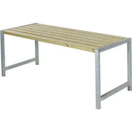 Plus Gartentisch &raquo;Plankentisch&laquo; 1 Stk. tlg. 186x77x72 cm schwarz B/H/T: 77cm x 73cm x 186cm