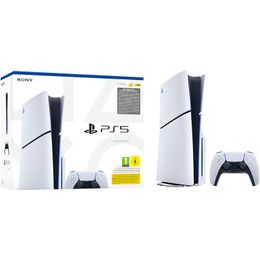 Playstation 5 Spielekonsole &raquo;PS5 Disk Edition (Slim)&laquo; 1.000 GB 1 TB 4K-TV-Gaming: Spiele deine Lieblingsspiele f&uuml;r PS5 auf deinem TV in 