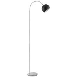 Brilliant Bogenlampe &raquo;Helen&laquo; E27 1 Stk. Bogenleuchte, E27 Fassung, 170x51 cm, Metall schwarz 1, H: 170cm, 1 Stk.