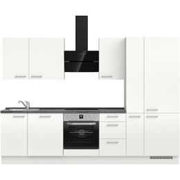 Nobilia K&uuml;chenzeile &raquo;"Laser II", NEU: individuell anpassbar mit gratis Profi-Beratung&laquo; vormontiert, 300 cm breit, optional mit verschiedenen E‐Ger&auml;te-