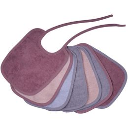 W&ouml;rner L&auml;tzchen &raquo;Bindel&auml;tzchen 7er Pack 20x25 cm&laquo; 7 Stk. tlg. gro&szlig;es Set, maschinenwaschbar, trocknergeeignet rosa Einheitsgr&ouml;&szlig;e L&auml;tzchen