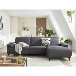 Musterring Ecksofa &raquo;MR370 mit/ohne Relaxfunktion, verschiedene Unterfederungen zur Auswahl&laquo; Farbe, Material, Sitzkomfort und Funktion w&auml;hlbar, Ma&szlig;e 280 x 180 cm 