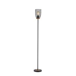 JUST LIGHT Stehlampe &raquo;TAMIS&laquo; E27 1 Stk. ExklusiveE27, Schalter, Fu&szlig;schalter braun 1, 1 Stk.