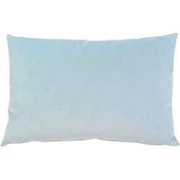 G&ouml;zze Dekokissen &raquo;Duval&laquo; mit Rei&szlig;verschluss, Kissenh&uuml;le ohne F&uuml;llung, 2 St&uuml;ck blau Polyester B/L: 60cm x 40cm, 2 Stk.