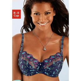 Nuance by Lascana B&uuml;gel-BH mit sch&ouml;ner Stickerei Spitze, Dessous &ndash; auch ideal f&uuml;r gro&szlig;e Gr&ouml;&szlig;en bunt 75, Cup B B&uuml;gel-BH