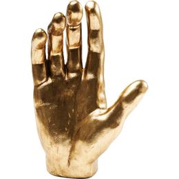 KARE Dekoobjekt &raquo;Deko Objekt Mano Gold 35cm&laquo; gold Polyresin B/H/T: 23cm x 35cm x 12cm
