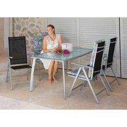 Merxx Garten-Essgruppe &raquo;Lima&laquo; schwarz Obermaterial: 100% Polyester Einheitsgr&ouml;&szlig;e