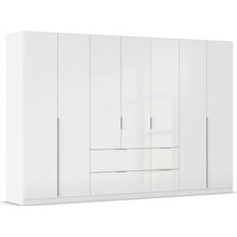 OTTO home Dreht&uuml;renschrank &raquo;Kleiderschrank Schrank Garderobe AGORDO mit Dekor- oder Hochglanzfront&laquo; in zwei Griff-Farben, Breite 315 cm, mit 
