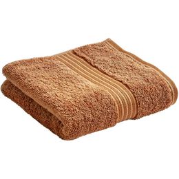 Christy Gaestehandtuecher &raquo;SUPREME&laquo; Premium-G&auml;stet&uuml;cher in Luxusqualit&auml;t, 650g/m&sup2;, 40x76cm, 6er Set braun Walkfrottier, Obermaterial: 100% Baumwolle B/L: 
