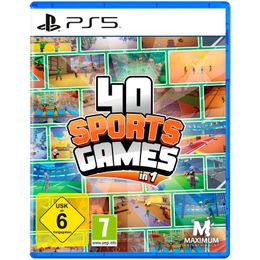 Spielesoftware &raquo;40 Sports Games in 1&laquo; PlayStation 5 bunt