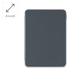 Hama Tablettasche &raquo;Tabletschutzh&uuml;lle f&uuml;r Apple iPad Pro 11" (2025/2024), Grau&laquo; mit Standfunktion, Deckel abnehmbar grau Thermoplastisches Polyurethan (TPU)