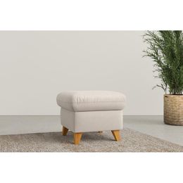 Home Affaire Polsterhocker &raquo;Trelleborg&laquo; passend zur Serie "Trelleborg", incl. Stauraum grau 100% Polyester B/H/T: 58cm x 48cm x 58cm, Luxus-Microfaser