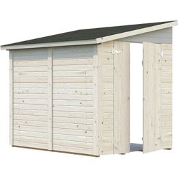 Palmako Ger&auml;tehaus &raquo;Mia&laquo; transparent transparent Massivholz Einheitsgr&ouml;&szlig;e