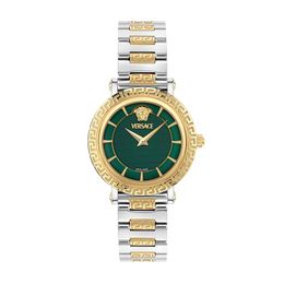 Versace Damen Quarzuhr &raquo;GRECA SPHERE NOVA&laquo; Armbanduhr, Damenuhr, Swiss Made, Edelstahlarmband, analog Einheitsgr&ouml;&szlig;e