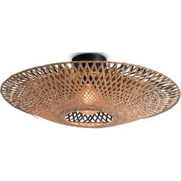 GOOD&MOJO Deckenleuchte &raquo;Kalimantan&laquo; E27 beige &Oslash; 44cm H: 12cm