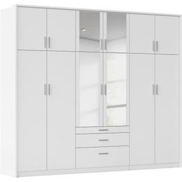 Rauch Kleiderschrank &raquo;Schrank Dreht&uuml;renschrank Garderobe Ankleide Schlafzimmer HILDESHEIM&laquo; Breiten: 185/275 cm, H&ouml;he 231 cm, oberste Schublade mit 