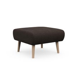 Home Affaire Polsterhocker &raquo;Swift&laquo; passend zur Serie "Swift", B/T/H: 75/68/44 cm braun 100% Polyester B/H/T: 75cm x 44cm x 68cm, Struktur