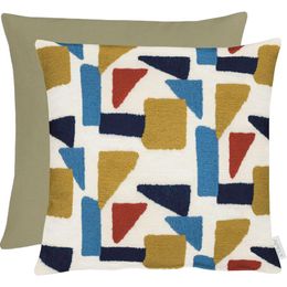 Apelt Dekokissen &raquo;Tablo&laquo; mit geometrischen Formen, Wendekissenh&uuml;lle ohne F&uuml;llung, 1 St&uuml;ck bunt Baumwolle, Polyester B/L: 46cm x 46cm, 1 Stk.