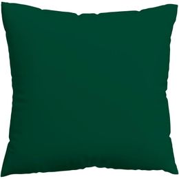 Schlafgut Kissenbezug &raquo;Premium Kissenbezug Woven Satin (1 St)&laquo; Ton-in-Ton Rei&szlig;verschluss, Fadendichte von 300tc, Uni, OEKO Tex gr&uuml;n Mako-Satin, Obermaterial: 