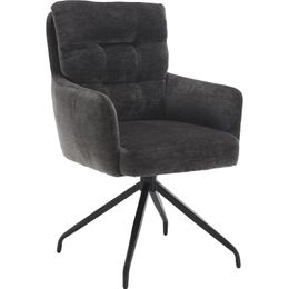 Home Affaire Esszimmerstuhl &raquo;Sant Tropez&laquo; (Set) 2 Stk. grau B/H/T: 60cm x 92cm x 67cm, 2 Stk., uni, 2er Set