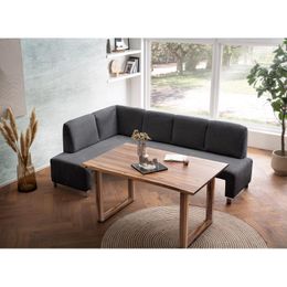 exxpo - sofa fashion Eckbank &raquo;Intenso, viele Bezugsstoffe Cord, Struktur 243/158 cm (B/T)&laquo; hohe Bodenfreiheit, frei im Raum stellbar, hoher 