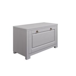 OTTO home Sitzbank &raquo;Gotland inkl. Schuhtrommel f&uuml;r ca. 6-9 Paar Schuhe&laquo; aus massiver Kiefer, FSC -zertifiziert, Breite 85 cm wei&szlig; Massivholz B/H/T: 