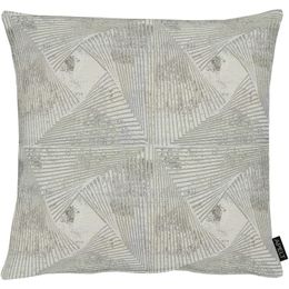 Apelt Dekokissen &raquo;1307&laquo; Kissenh&uuml;lle ohne F&uuml;llung, 1 St&uuml;ck grau Polyester B/L: 46cm x 46cm, 1 Stk.