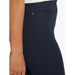 Tommy Hilfiger M&auml;dchen Radlerhose &raquo;ESSENTIAL LOGO CYCLING SHORT&laquo; mit Logoschriftzug, in Minil&auml;nge blau 92, N-Gr