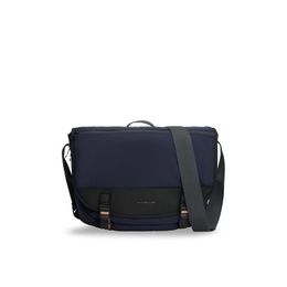 Tommy Hilfiger Unisex Laptoptasche &raquo;TH TRAVEL MESSENGER&laquo;, Unisex Gesch&auml;ftstasche, Aktentasche mit &Uuml;berschlag blau B/H/T: 41cm x 32cm x 14cm