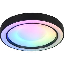 REALITY LEUCHTEN LED Deckenleuchte &raquo;ARCO, LED Deckenlampe mit RGB Farbwechsel 22W 2500 Lumen 2700-6000K&laquo; LED-Board 1 Stk. Farbwechsler RGB CCT dimmbar