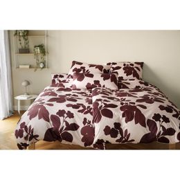 Elegante Bettw&auml;sche &raquo;Shadows&laquo; 2 Stk. angenehmes Hautgef&uuml;hl Interlock-Jersey, Obermaterial: 100% Baumwolle B/L: 135cm x 200cm, 1 Stk., 1 Stk., Interlock-Jersey,