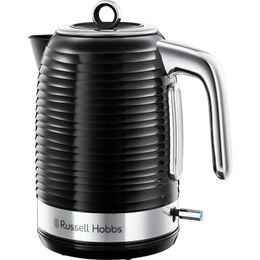 Russell Hobbs Wasserkocher &raquo;Inspire 24361-70&laquo; 1,7 l 2400 W herausnehmbarer Kalkfilter, energiesparend schwarz Einheitsgr&ouml;&szlig;e Wasserkocher