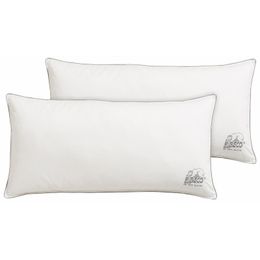 Ribeco Microfaserkissen &raquo;Marie, Kissen 40x80 cm & 80x80 cm im Spar-Set erh&auml;ltlich!&laquo; F&uuml;llung: 100% Polyester Spar-Set, 2 Stk. tlg. Kopfkissen-Set, 
