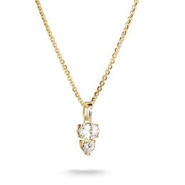 Thomas Sabo Damen Thomas Sabo Kette mit Anh&auml;nger &raquo;Silberkette mit Zirkonia&laquo; mit Zirkonia (synth.) 45, Silber 925 (recycelt)