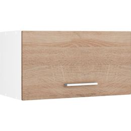 KOCHSTATION H&auml;ngeschrank &raquo;KS-Visby&laquo; Breite 60 cm braun B/H/T: 60cm x 33cm x 34cm