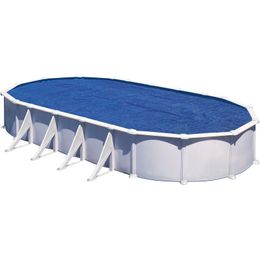GRE Pool-Abdeckplane &raquo;Sommerabdeckplane&laquo; f&uuml;r Stahlwandpools blau Polyethylen (PE) B/H/L: 335cm x 485cm