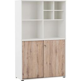 Schildmeyer Aktenschrank &raquo;Serie 400, B&uuml;rom&ouml;bel-Set-3-tlg., Made in Germany&laquo; Solide Verarbeitung - Dieses Produkt ist in Deutschland gefertigt braun Holzwerkstoff 
