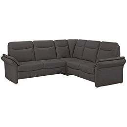 Home Affaire Ecksofa &raquo;Tahoma L-Form&laquo; mit Armlehnfunktion, optional Schlaffunktion, Schublade & Relax braun B/H/T: 251cm x 103cm x 231cm, Kunstleder 